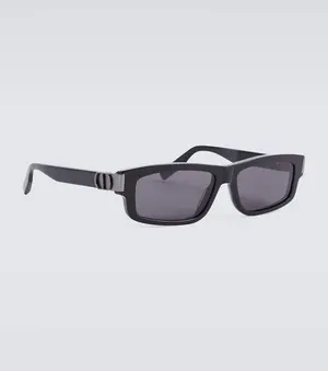 Dior Cd Icon S2i Rectangular Sunglasses - Black