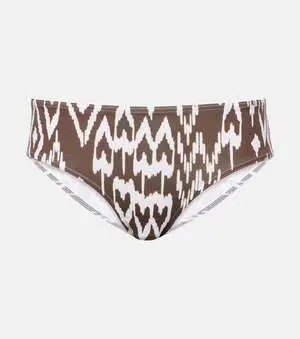ERES Dry Printed Bikini Bottom - Brown
