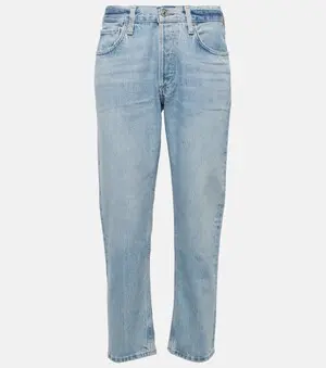 Citizens Of Humanity Isla Low-rise Straight Jeans - Blue