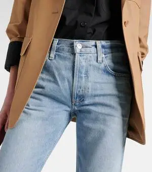 Citizens Of Humanity Isla Low-rise Straight Jeans