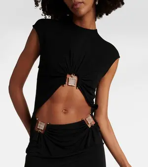 Christopher Esber Embellished Cutout Maxi Dress