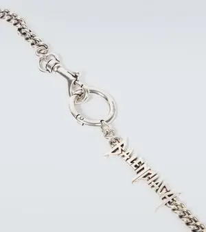 Balenciaga Typo Logo Chain
