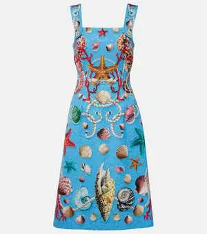 Dolce & Gabbana Capri Printed Minidress