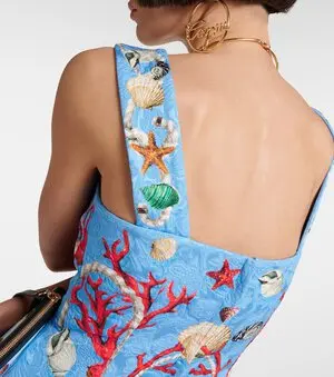 Dolce & Gabbana Capri Printed Minidress