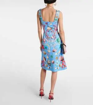 Dolce & Gabbana Capri Printed Minidress
