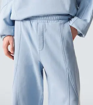 Dolce & Gabbana Cotton Jersey Sweatpants - Blue