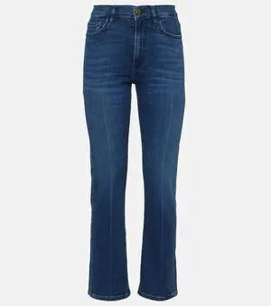 Mid Blue High-Rise Jeans