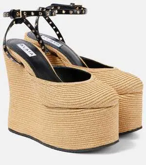 Alaia High Heel Espadrilles