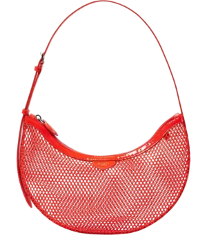 Alaïa Demi Lune Shoulder Bag - Orange