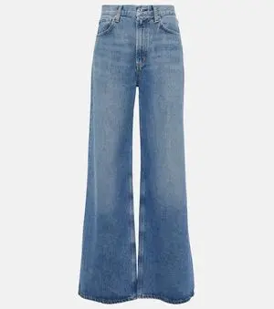 Women's Mid-Rise Wide Leg Jeans