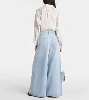 AGOLDE Nolan Mid-rise Wide-leg Jeans