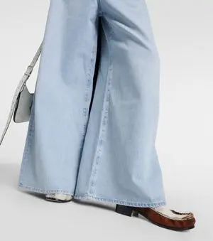AGOLDE Nolan Mid-rise Wide-leg Jeans