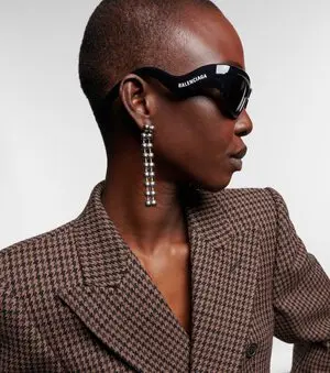 Balenciaga Hamptons Rectangle Sunglasses