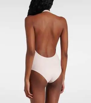Loro Piana Ring Marine Halterneck Swimsuit