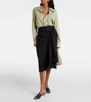 Bottega Veneta Knot 45 Leather Mules