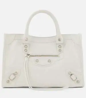Balenciaga Le City Small Leather Tote Bag