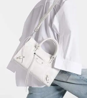 Balenciaga Le City Small Leather Tote Bag