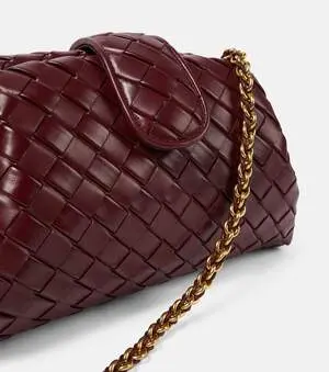 Bottega Veneta Lauren 1980 Intrecciato Clutch - Red