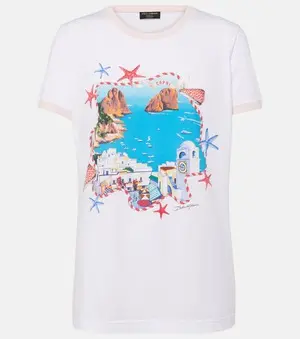 Dolce & Gabbana Capri Printed T-shirt