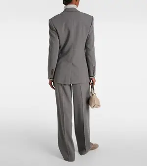 Brunello Cucinelli Wool Blazer - Grey