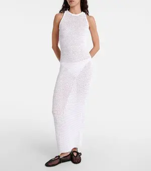 Alaïa Crochet Maxi Dress