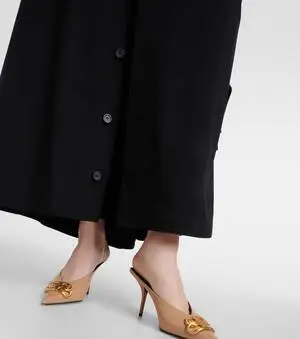 Balenciaga Wool Maxi Skirt