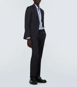 Dries Van Noten Pinstripe Cotton-blend Suit