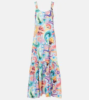 Etro Printed Maxi Dress - Multicoloured