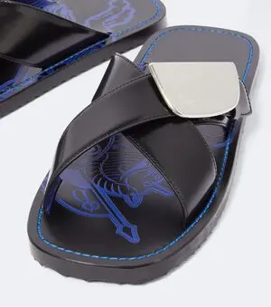 Burberry Leather Sandals