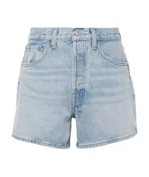 AGOLDE Agolde Parker Mid-Rise Denim Shorts