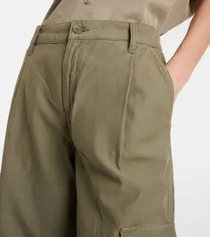 AGOLDE Jericho Cropped Cargo Pants - Green