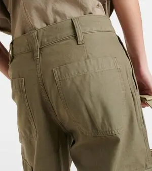 AGOLDE Jericho Cropped Cargo Pants - Green