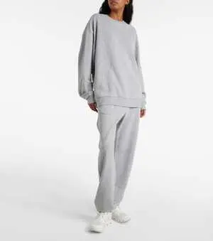 Alo Yoga Chill Cotton-blend Sweatpants In Athletic Heather