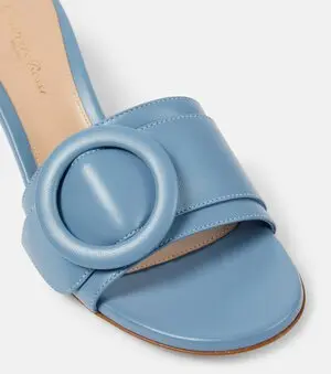 GIANVITO ROSSI Venezia 45 Leather Mules