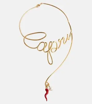 Dolce & Gabbana Capri Embellished Necklace - Multicoloured