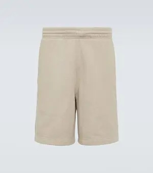 Burberry Cotton Jersey Shorts - Beige