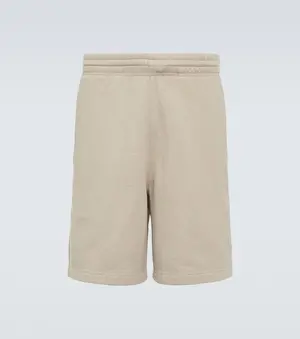 Burberry Cotton Jersey Shorts - Beige