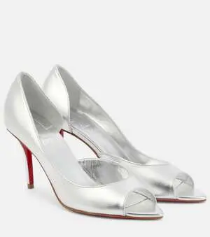 Christian Louboutin Open Toe Pumps