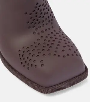 Burberry Barbican Mules - Red