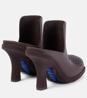 Burberry Barbican Mules - Red