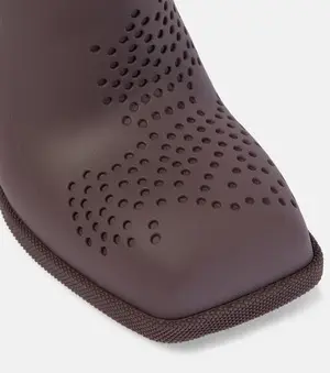Burberry Barbican Mules - Red