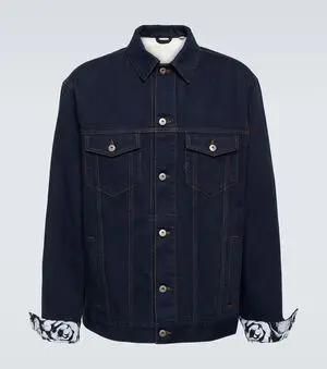 Burberry Denim Trucker Jacket - Blue
