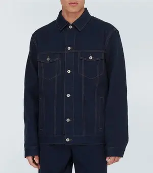 Burberry Denim Trucker Jacket - Blue