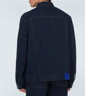 Burberry Denim Trucker Jacket - Blue