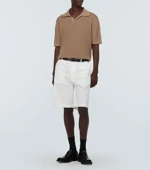 Dolce & Gabbana Cotton-blend Bermuda Shorts