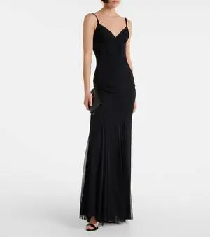 Dolce & Gabbana Satin Corset Dress