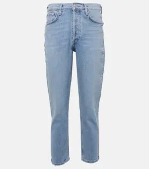 AGOLDE Riley High-rise Cropped Jeans