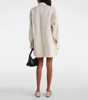 Brunello Cucinelli Oversized Linen Shirt