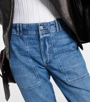 Citizens Of Humanity Agni Mid-rise Tapered Pants