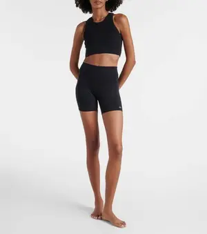 Alo Yoga Airbrush High-rise Biker Shorts